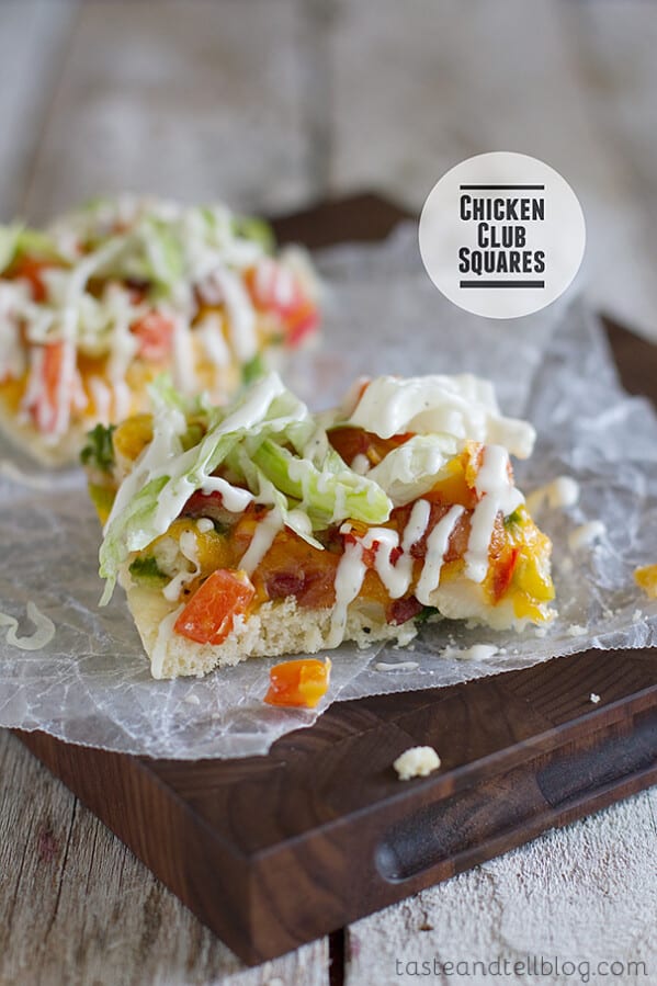 California Club Chicken Wrap - Taste and Tell