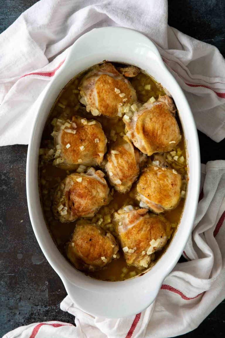 Baked Chicken Supreme with Mushroom Gravy - Taste and Tell