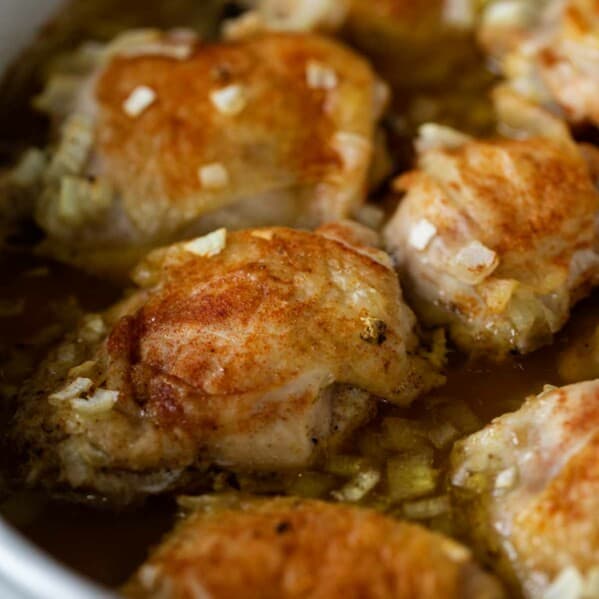 Baked Chicken Supreme with Mushroom Gravy - Taste and Tell