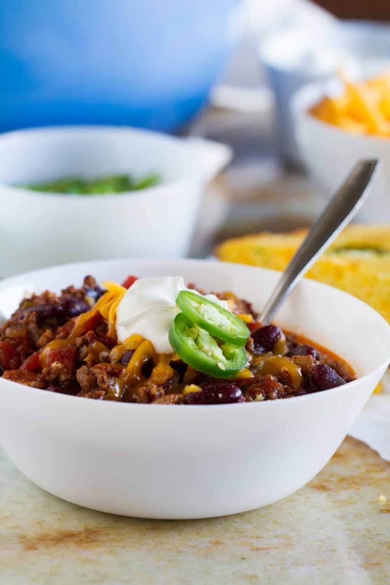 Warm You Up Beef and Bean Chili - Taste and Tell