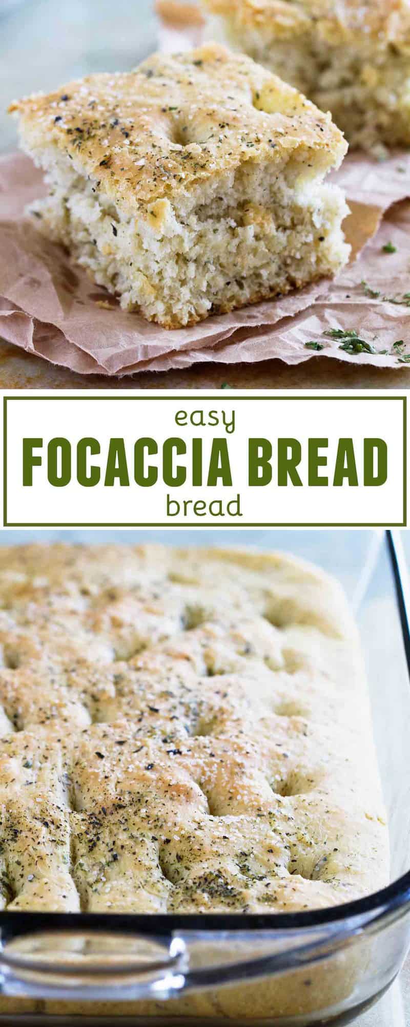 Easy Focaccia Bread Recipe - Taste and Tell