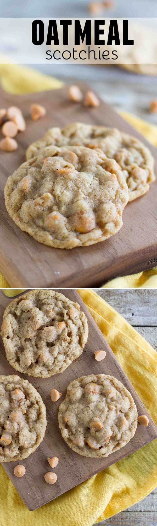 Oatmeal Scotchies - Taste and Tell