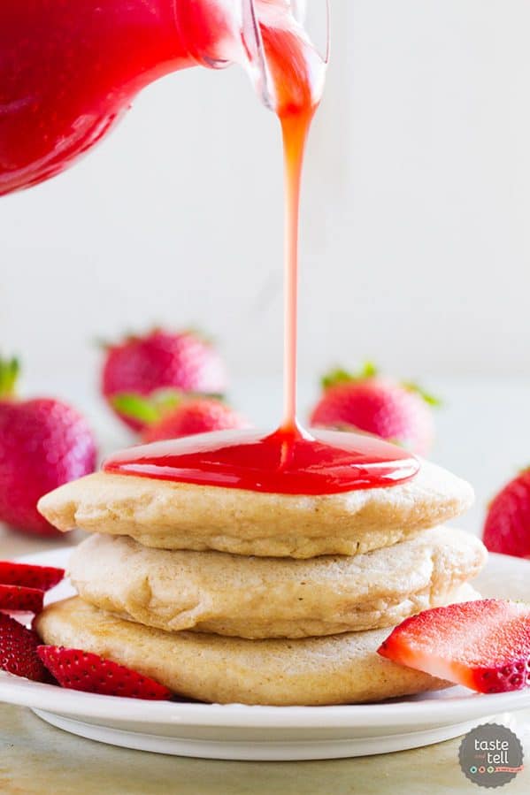 Strawberry Syrup Recipe - Taste and Tell