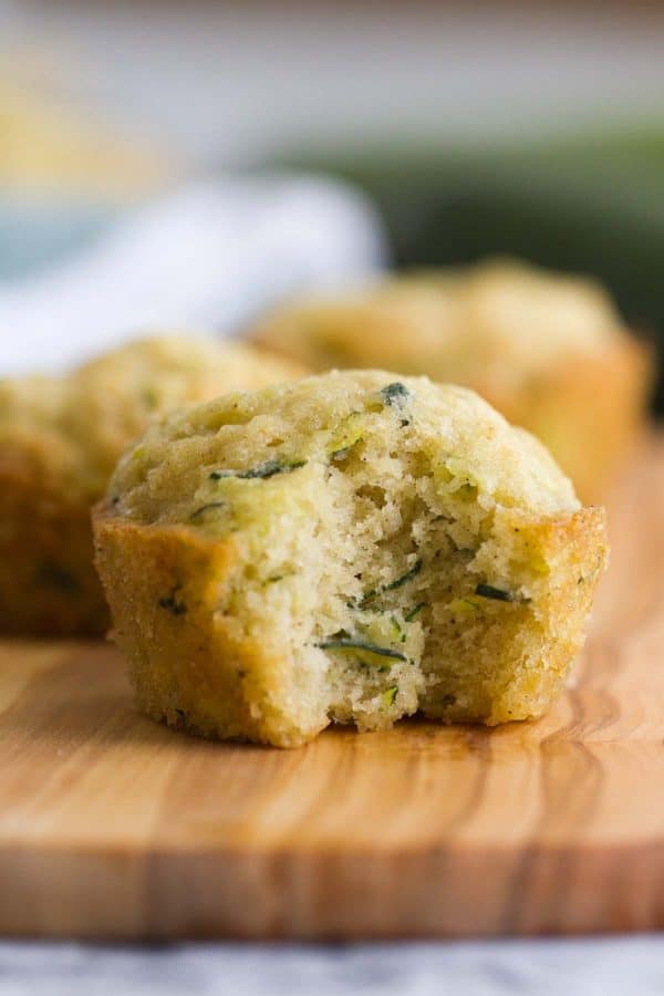 Traditional One Bowl Zucchini Muffins - Taste and Tell