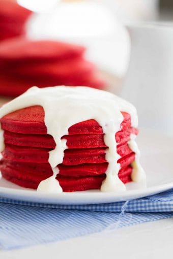 Red Velvet Quick Bread with Cream Cheese Filling - Taste and Tell