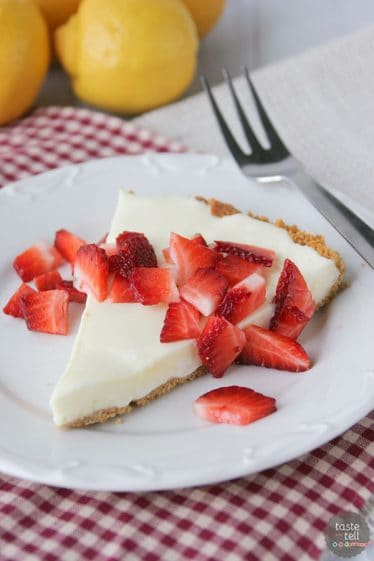 Shortbread Lemon Tart Recipe - Taste and Tell