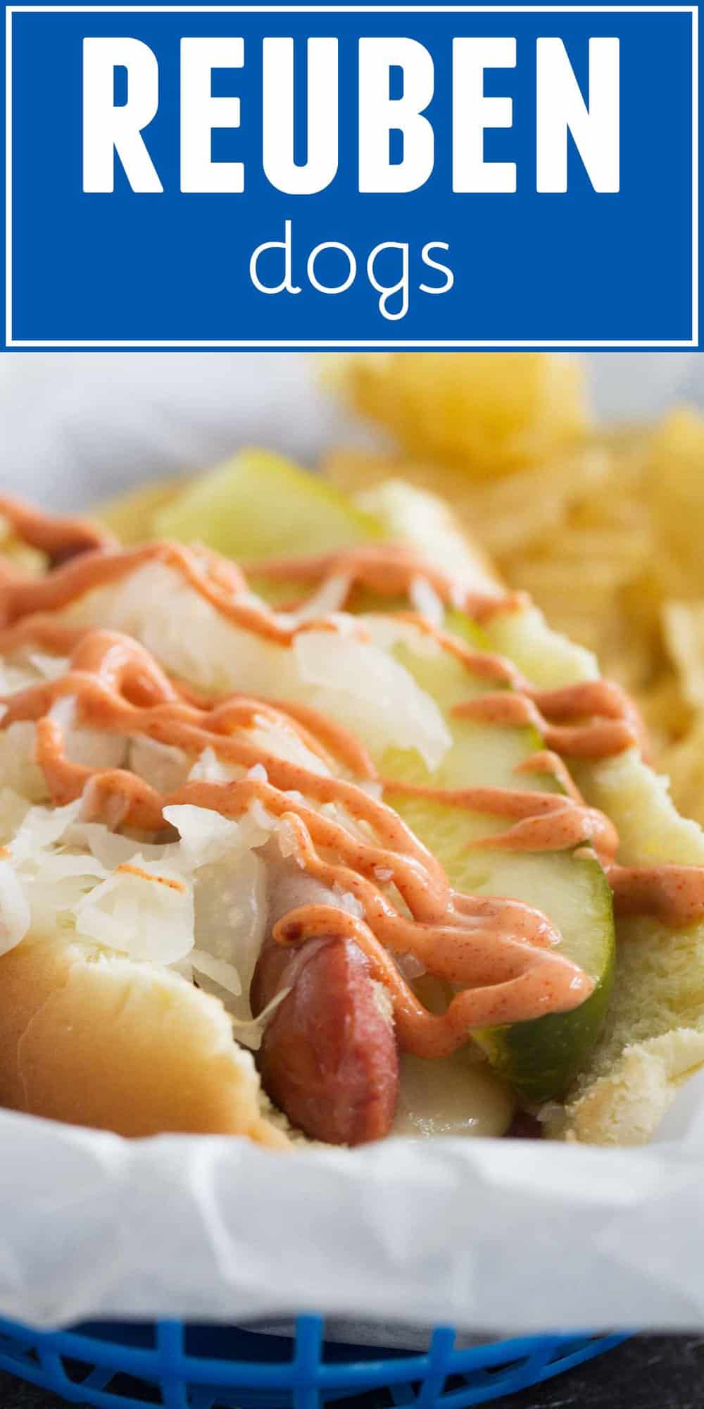 Reuben Hot Dogs - Fun Hot Dog Idea - Taste and Tell