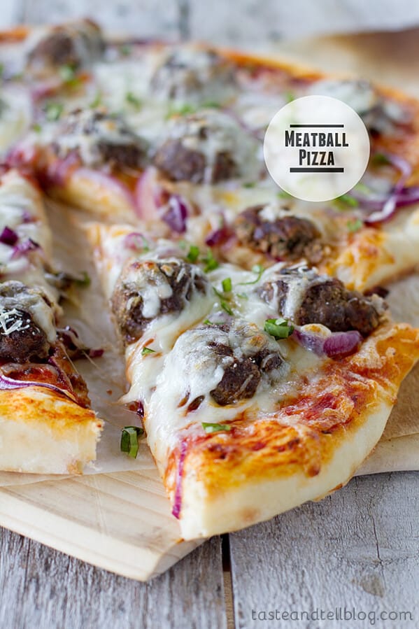 Meatball Pizza Taste And Tell