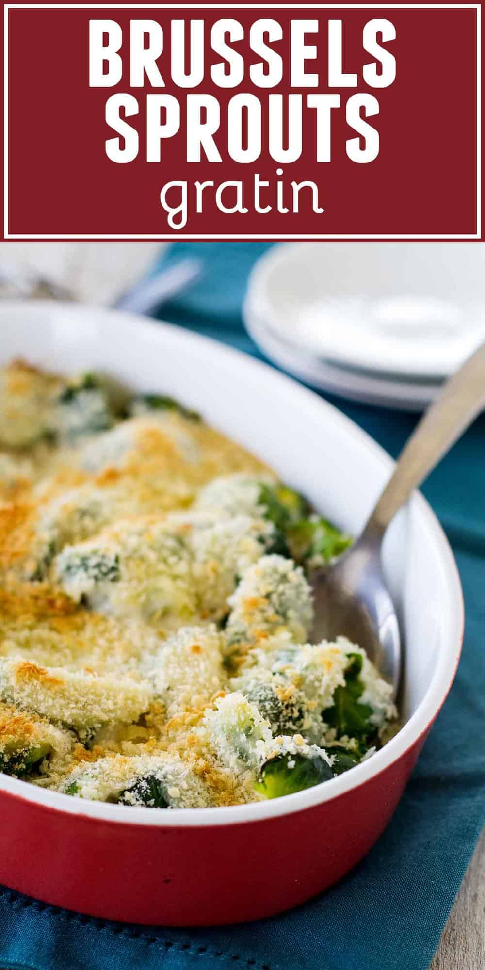 Brussels Sprouts Gratin - Brussels Sprouts Recipe - Taste and Tell