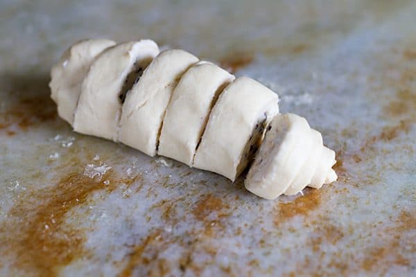 Chocolate Chip Crescent Cookies - Taste and Tell