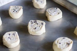Chocolate Chip Crescent Cookies - Taste and Tell