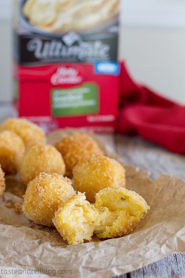 Fried Loaded Mashed Potato Balls - Taste and Tell