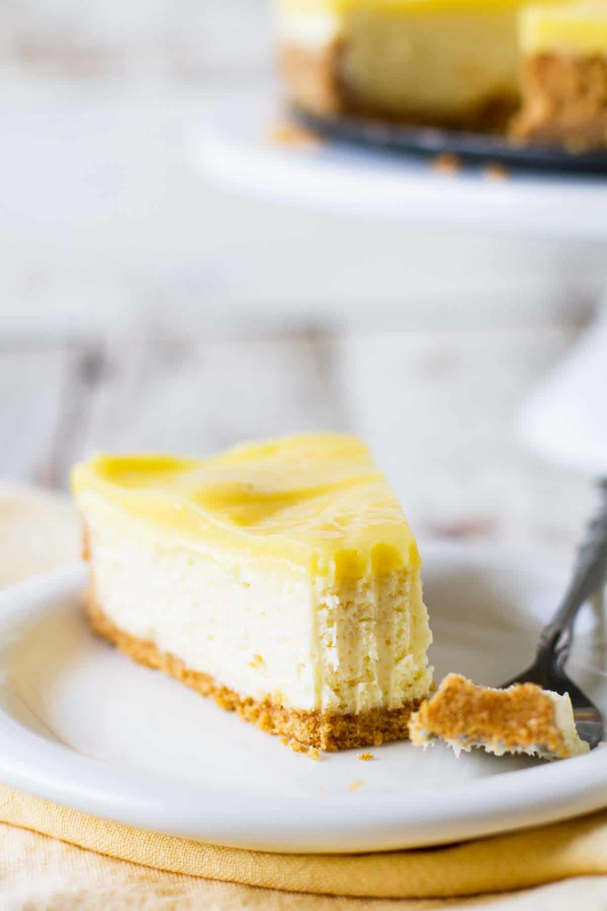 Lemon Cheesecake - Best Cheesecake Recipe - Taste and Tell