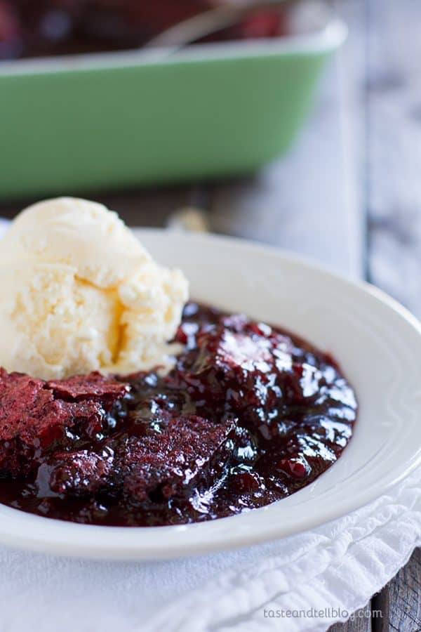 Red Velvet Bread Pudding - Taste and Tell