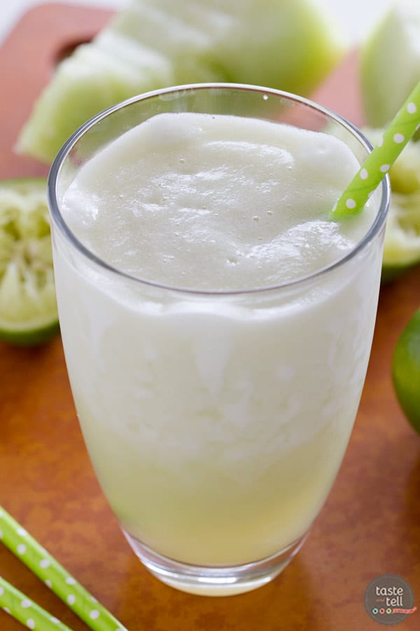 Honeydew Lime Smoothie | Smoothie Week - Taste and Tell