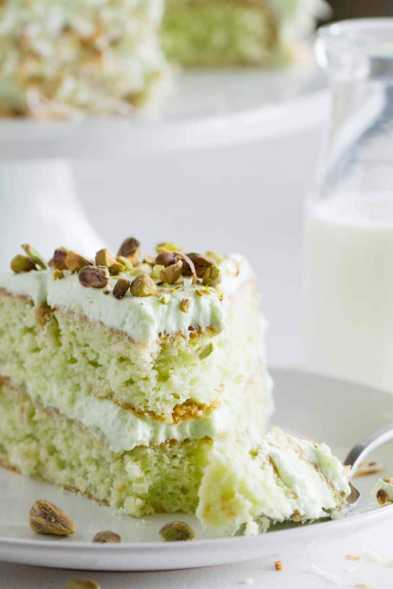 Pistachio Pudding Cake or Watergate Cake - Taste and Tell