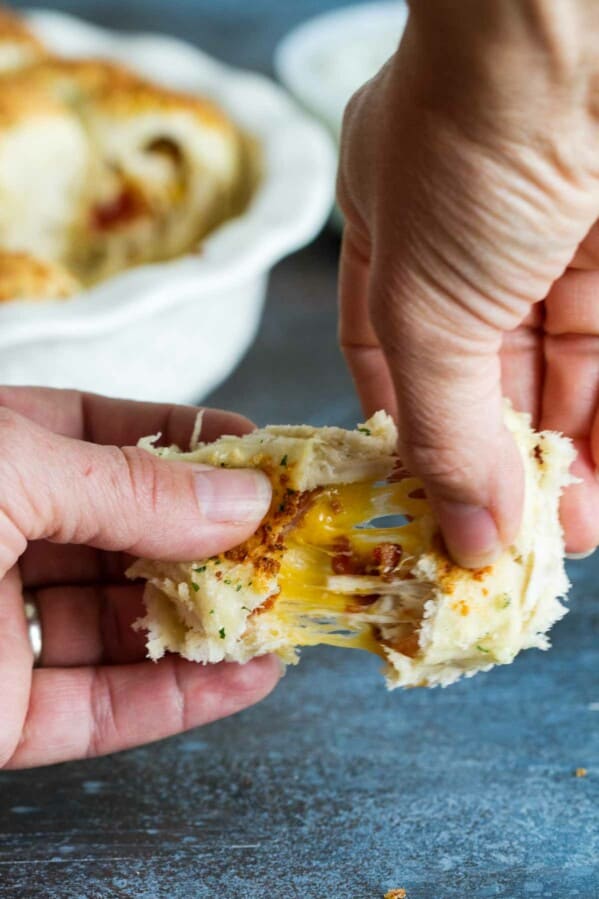 Stuffed Pizza Rolls - Game Day Food - Taste and Tell