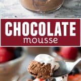The Best Chocolate Mousse Recipe - Taste and Tell