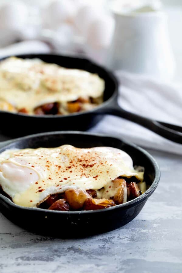 Meat and Potatoes Breakfast Skillet Recipe - Taste and Tell