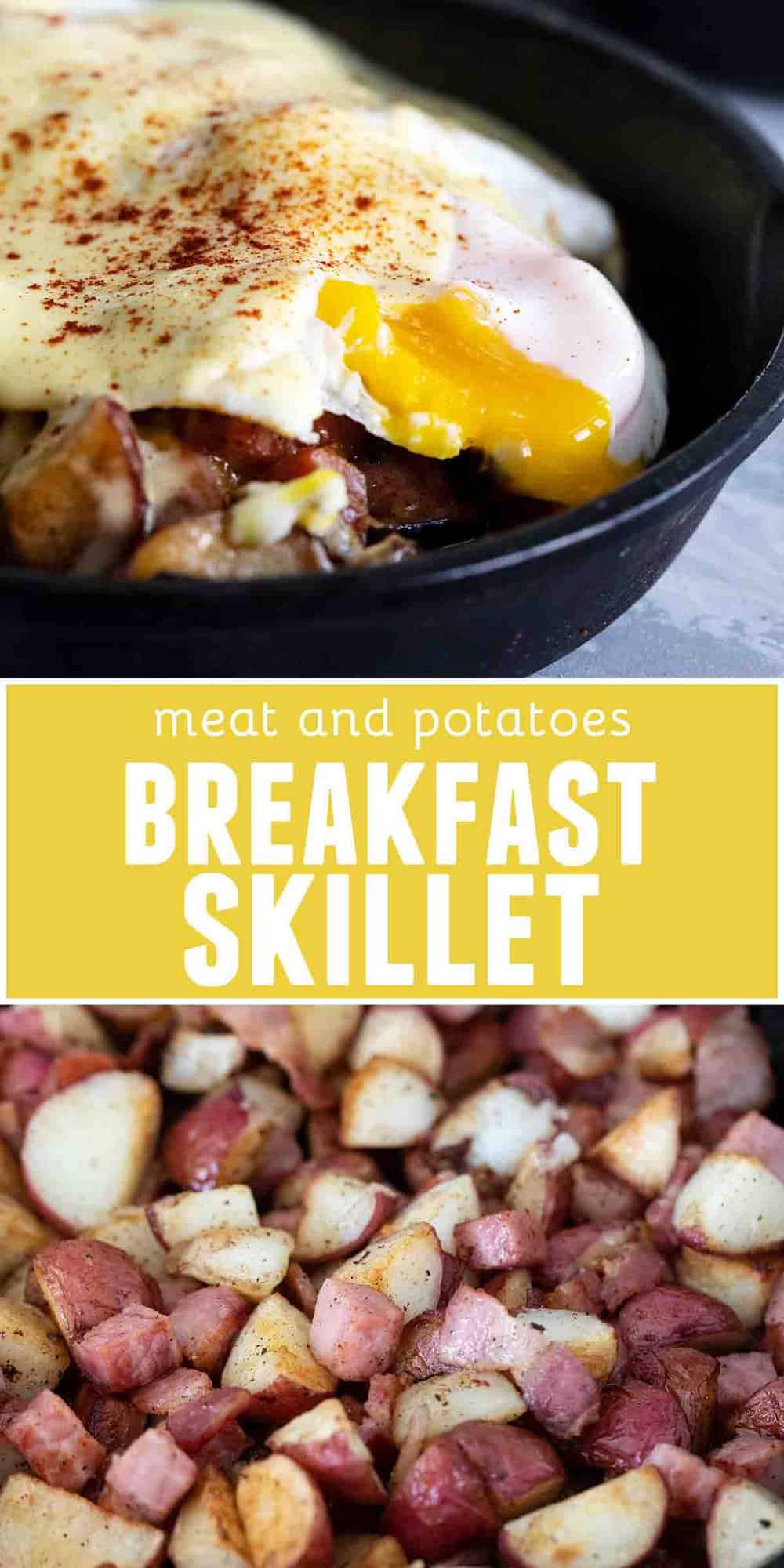 Meat and Potatoes Breakfast Skillet Recipe - Taste and Tell