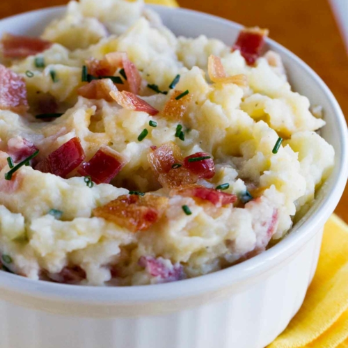 Loaded Mashed Potato Skin Recipe - Taste and Tell