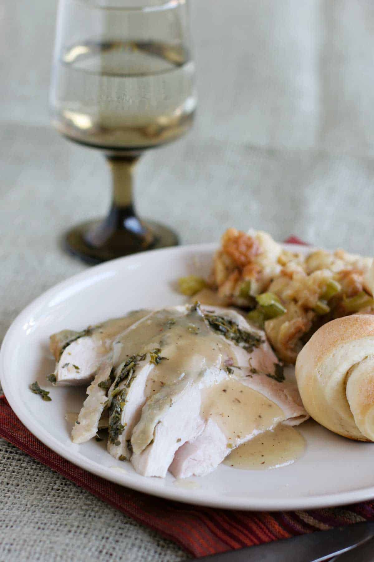 Herb Roasted Turkey Breast Recipe - Taste and Tell