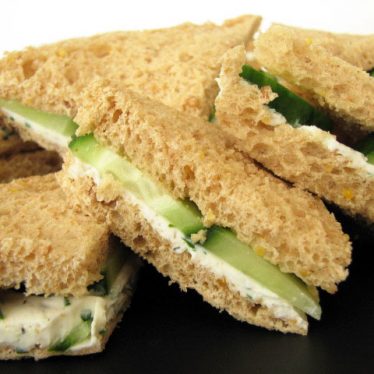 Herbed Goat Cheese Sandwiches - Taste and Tell