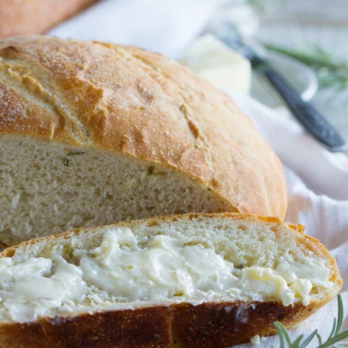 Potato Bread Recipe with Rosemary and Roasted Garlic - Taste and Tell