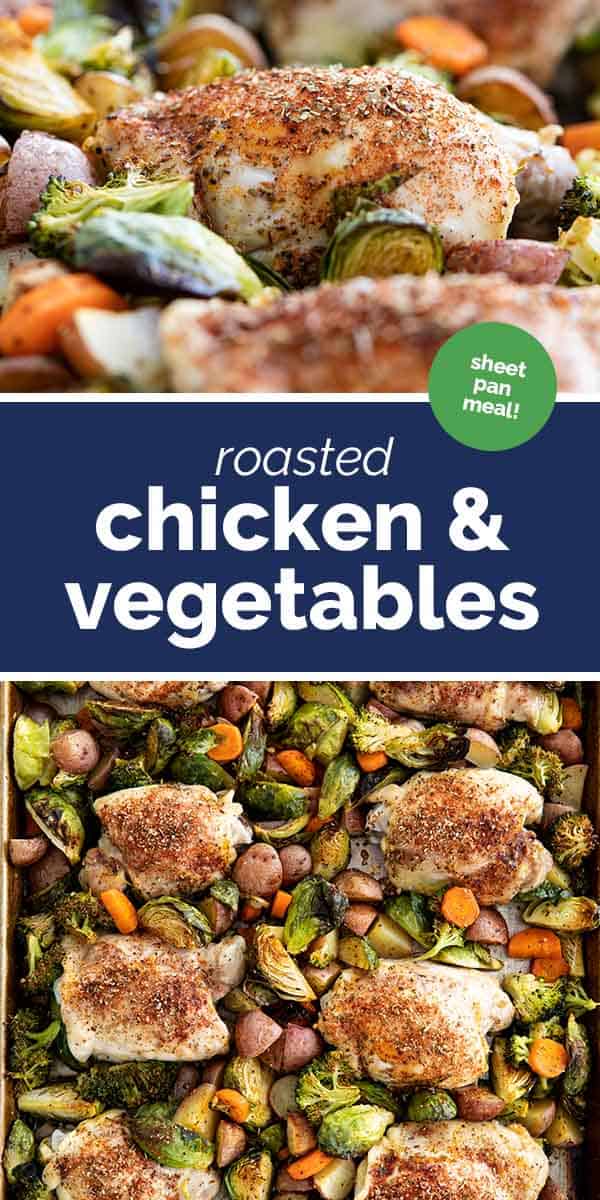 Roasted Chicken and Vegetables Recipe - Taste and Tell