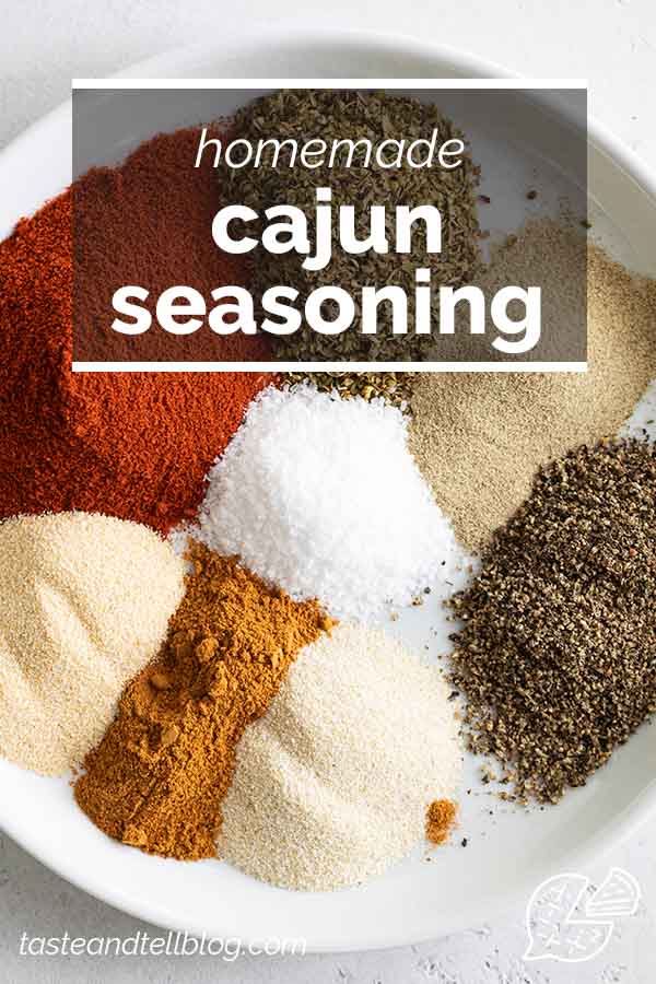 Homemade Cajun Seasoning Recipe - Taste and Tell