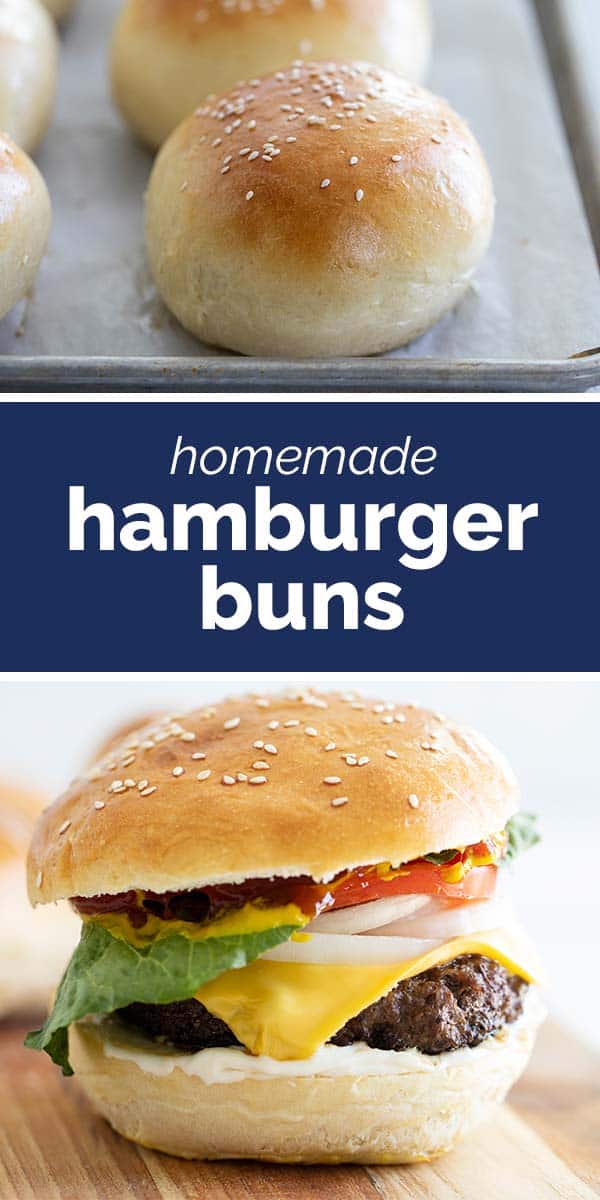 Homemade Hamburger Buns from Scratch - Taste and Tell