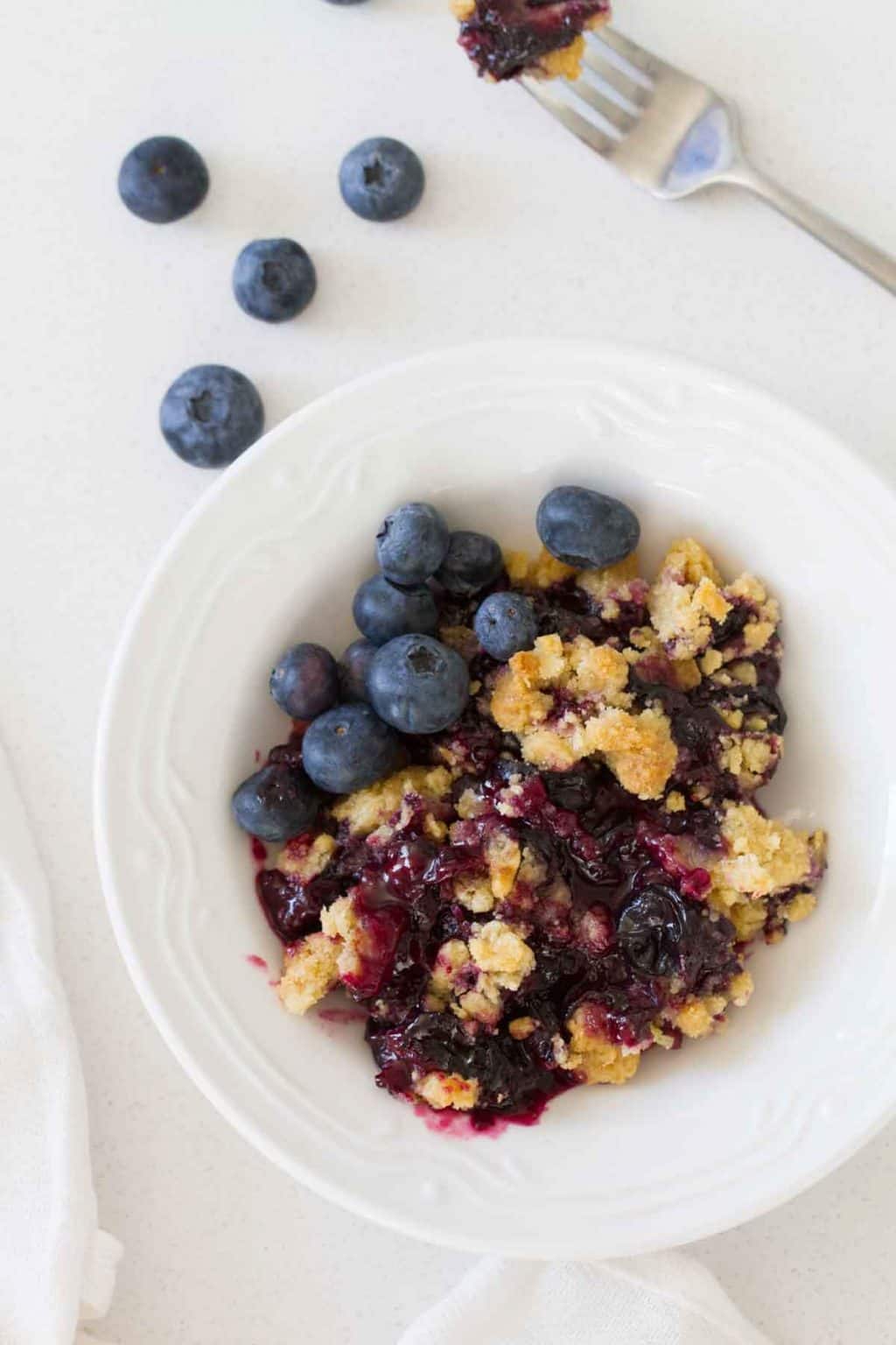 Fresh Blueberry Crisp - Taste and Tell