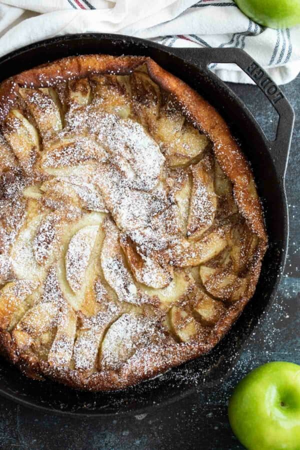 German Apple Pancake Breakfast Recipe - Taste and Tell