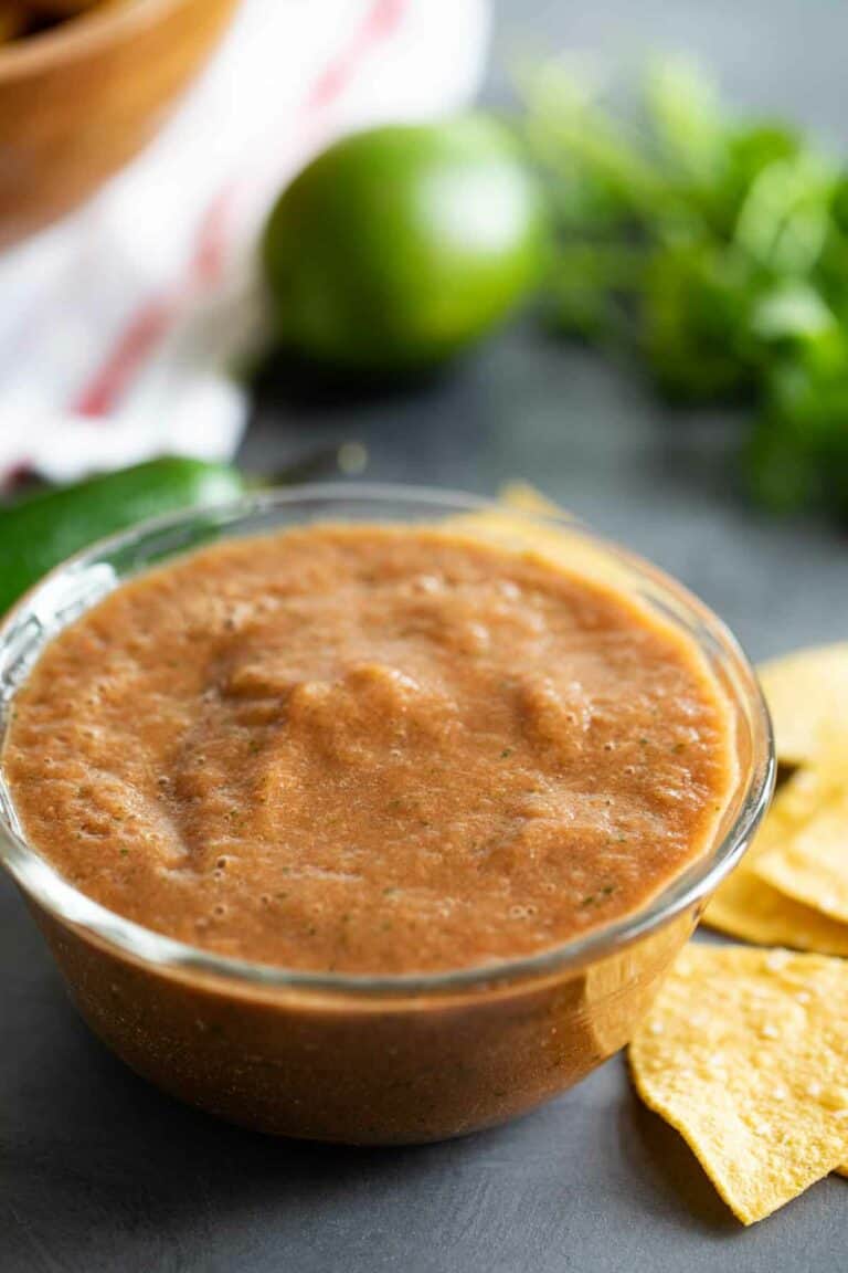 5 Minute Homemade Salsa Recipe - Taste and Tell
