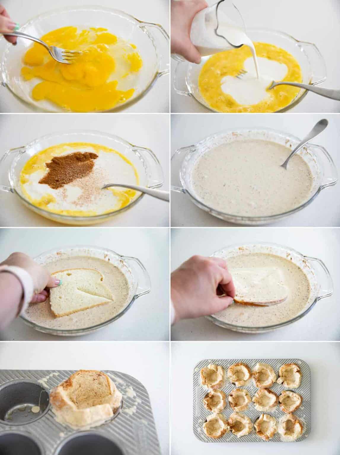 French Toast Cups with Fresh Berries - Taste and Tell