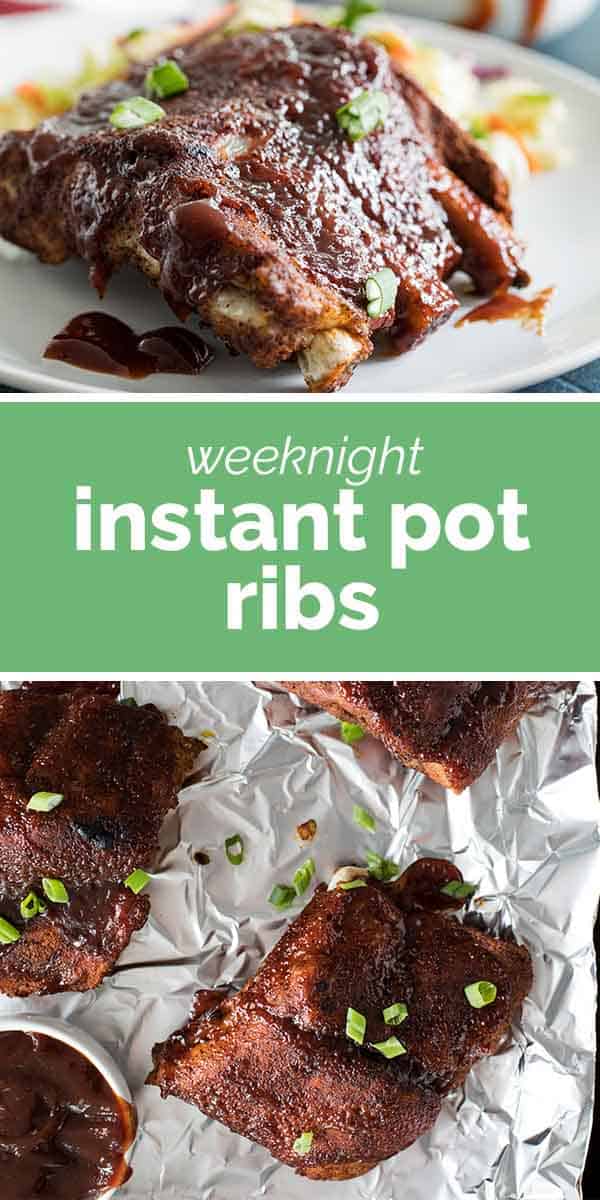 Easy Barbecue Instant Pot Ribs Recipe - Taste and Tell