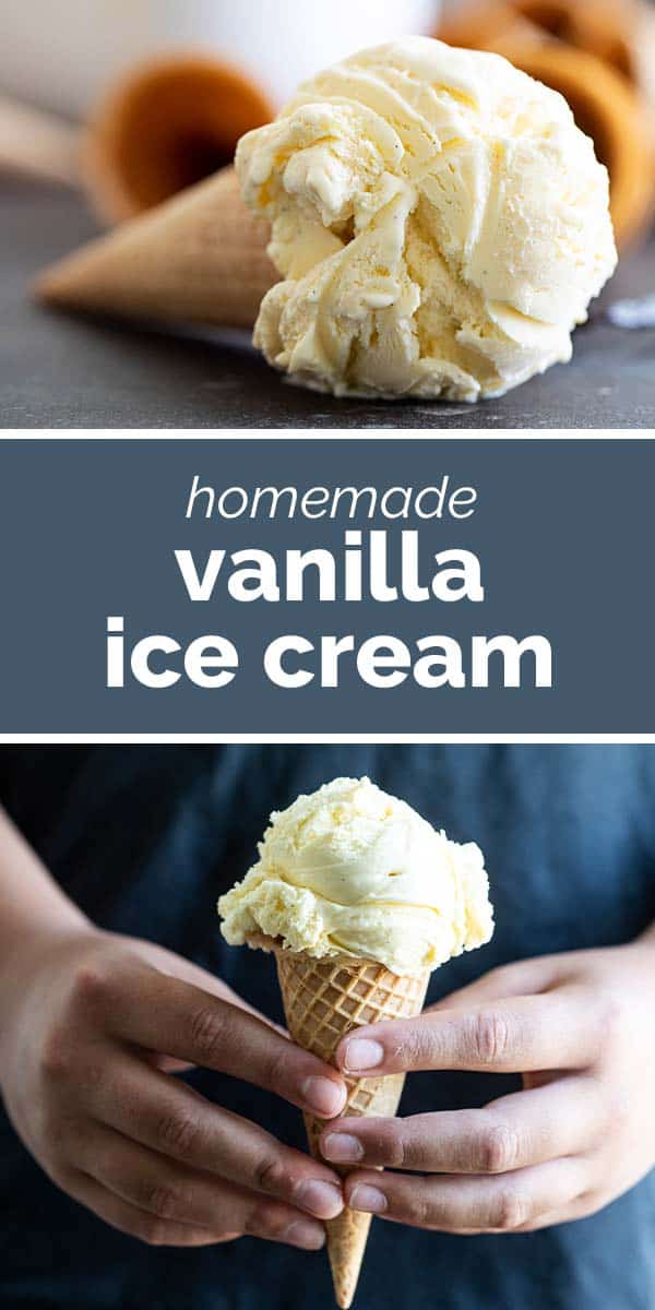 Classic Homemade Vanilla Ice Cream - Taste and Tell