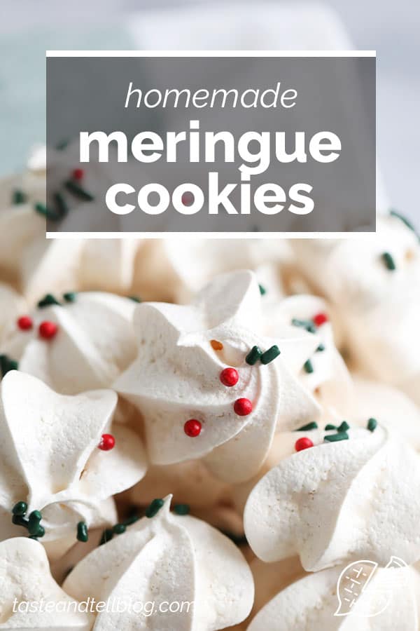 Easy Meringue Cookies Recipe - Taste and Tell