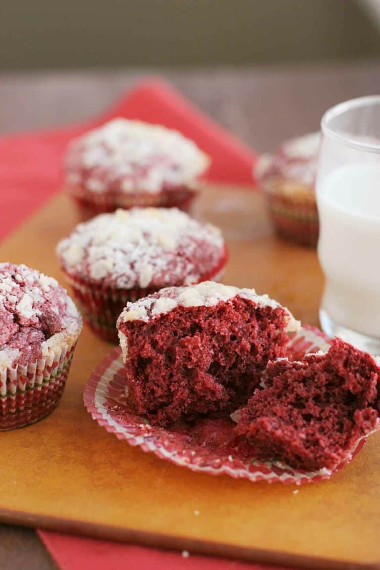 Red Velvet Muffins - Taste and Tell