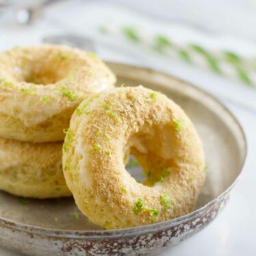 Baked Key Lime Pie Donuts - Taste and Tell