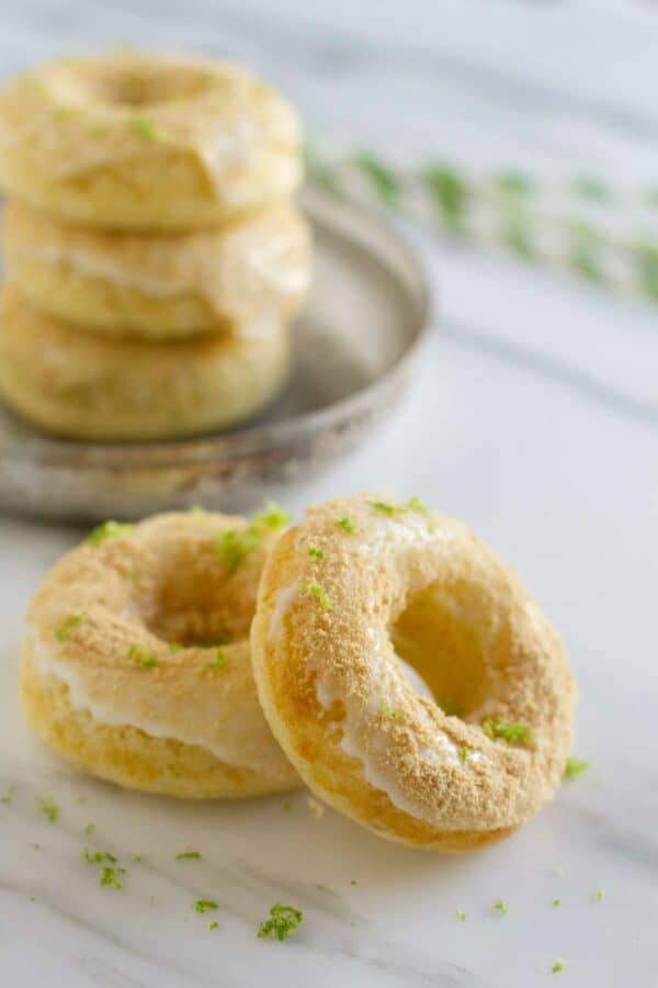 Baked Key Lime Pie Donuts - Taste and Tell
