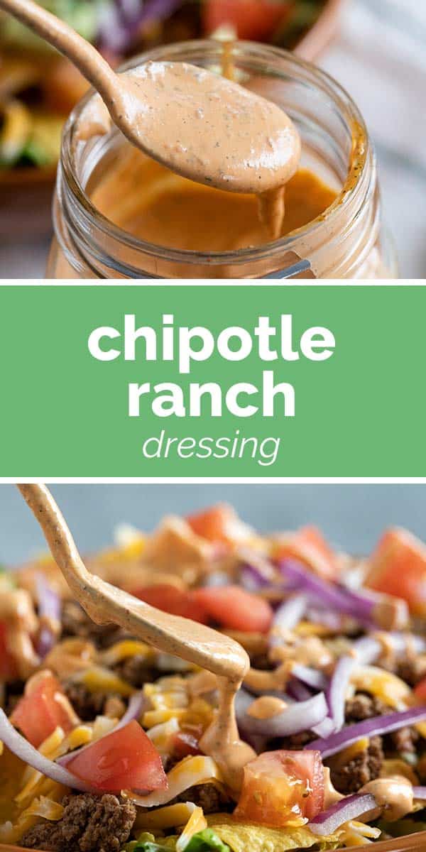 Chipotle Ranch Dressing - Taste and Tell