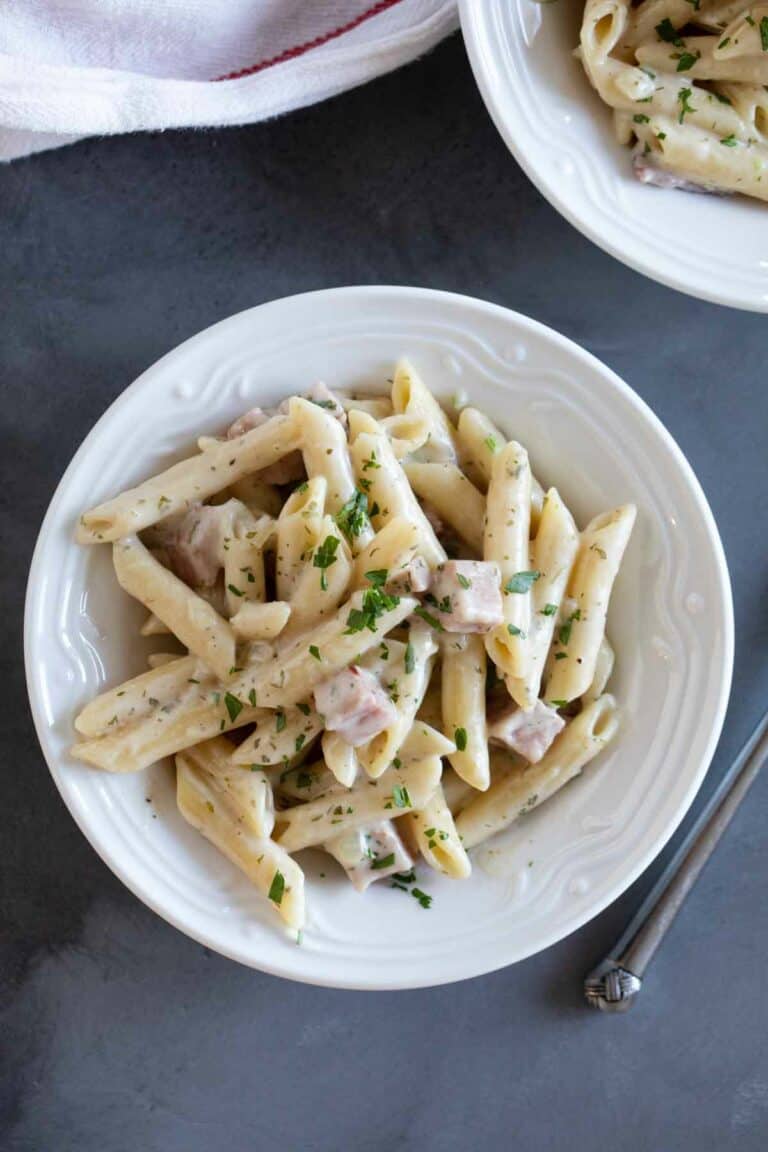 Ham and Broccoli Pasta Bake - Taste and Tell