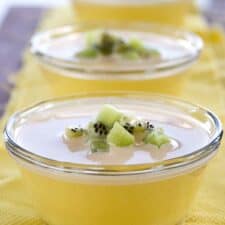 Fresh Mango Pudding - Taste and Tell