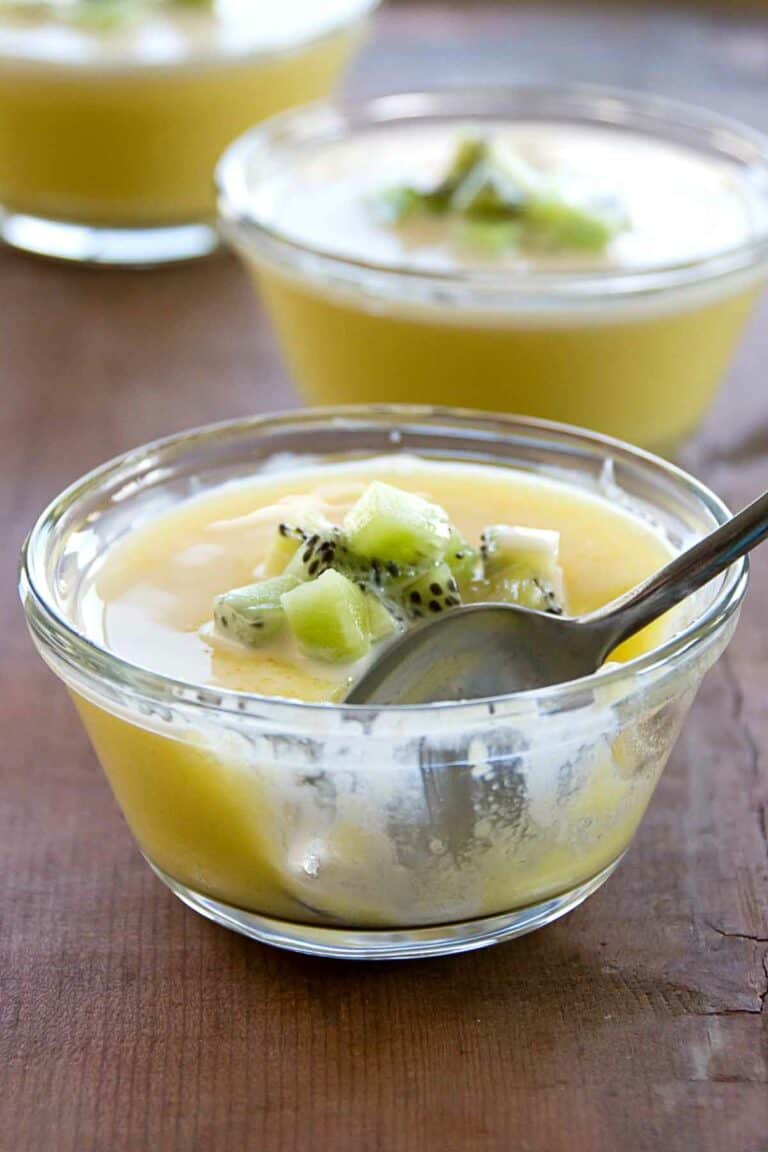 Fresh Mango Pudding - Taste and Tell