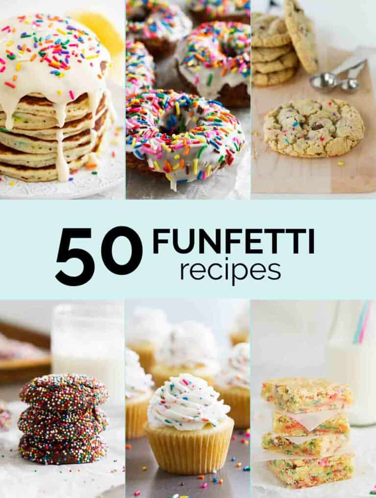 50 Funfetti Recipes - Taste and Tell