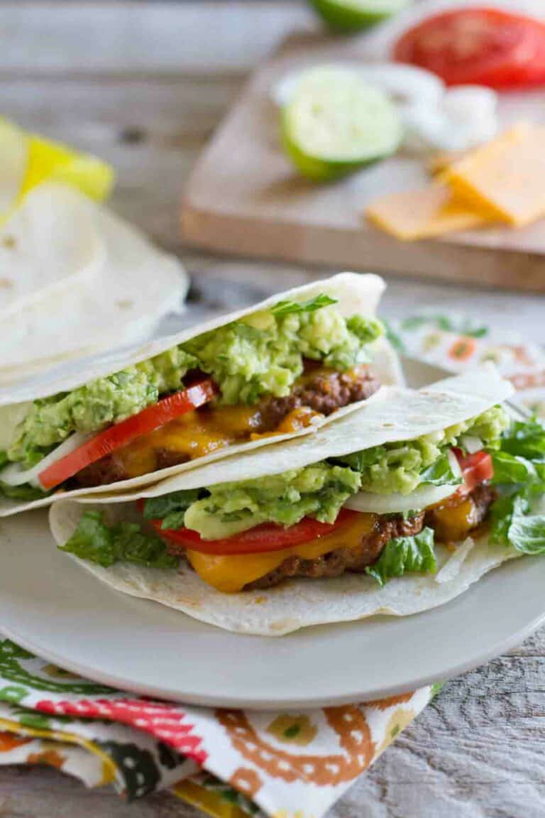 Cheeseburger Tacos - Taste and Tell