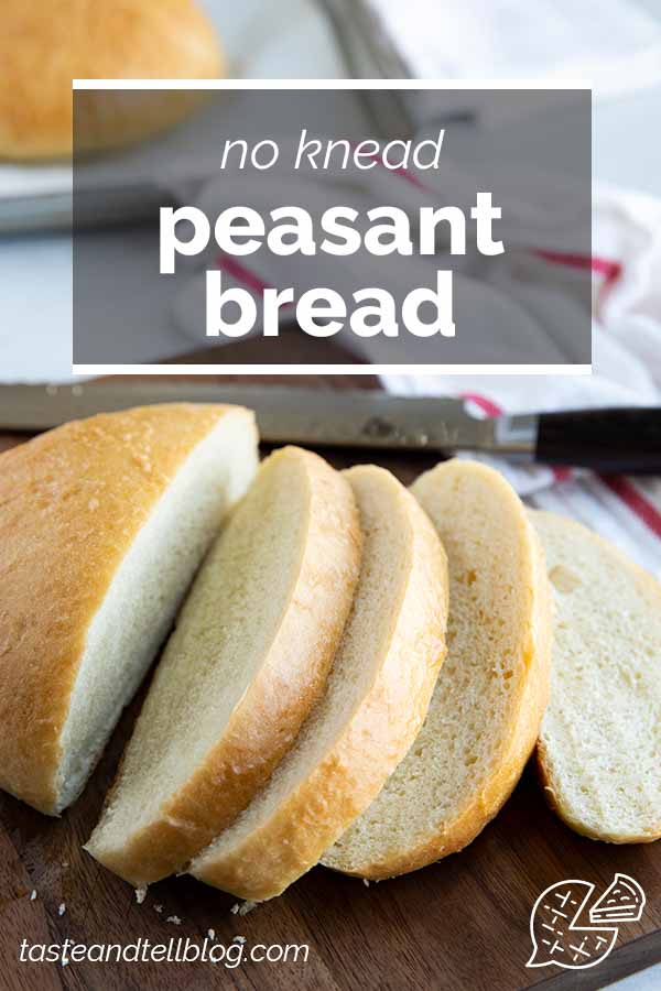 Peasant Bread - Taste and Tell