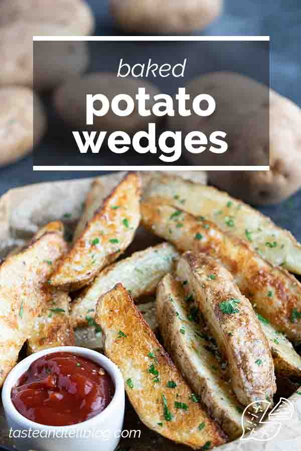 Baked Potato Wedges (JoJo Potatoes) - Taste and Tell