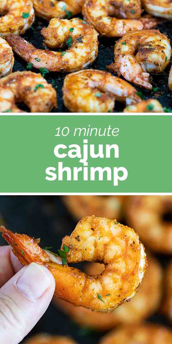10 Minute Cajun Shrimp - Taste and Tell